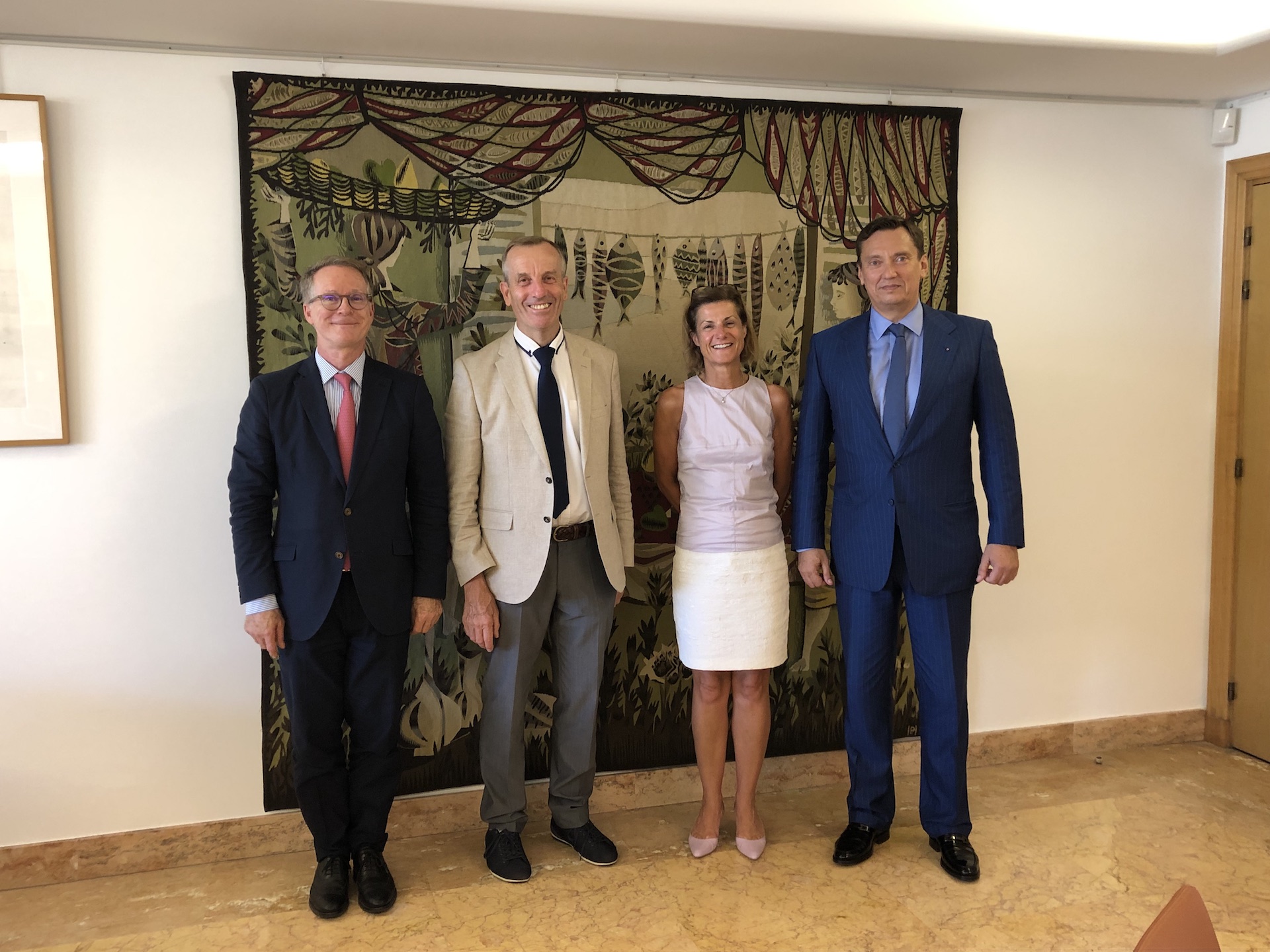 8 Juillet 2019 Le Bureau De La C H M Effectue Une “visite De