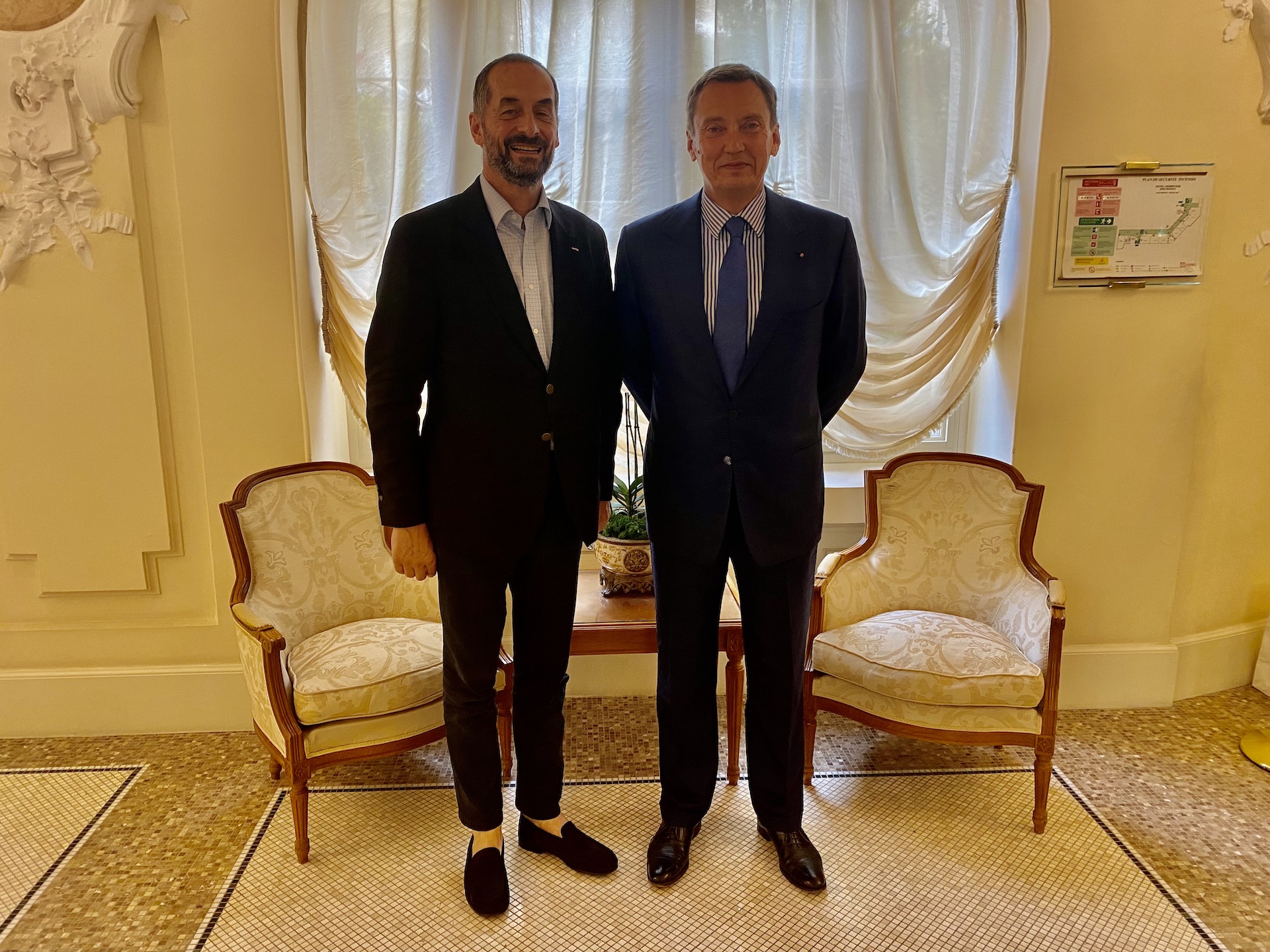 22 septembre 2023 – le Président de l’A.C.H.M. rencontre le Président ...
