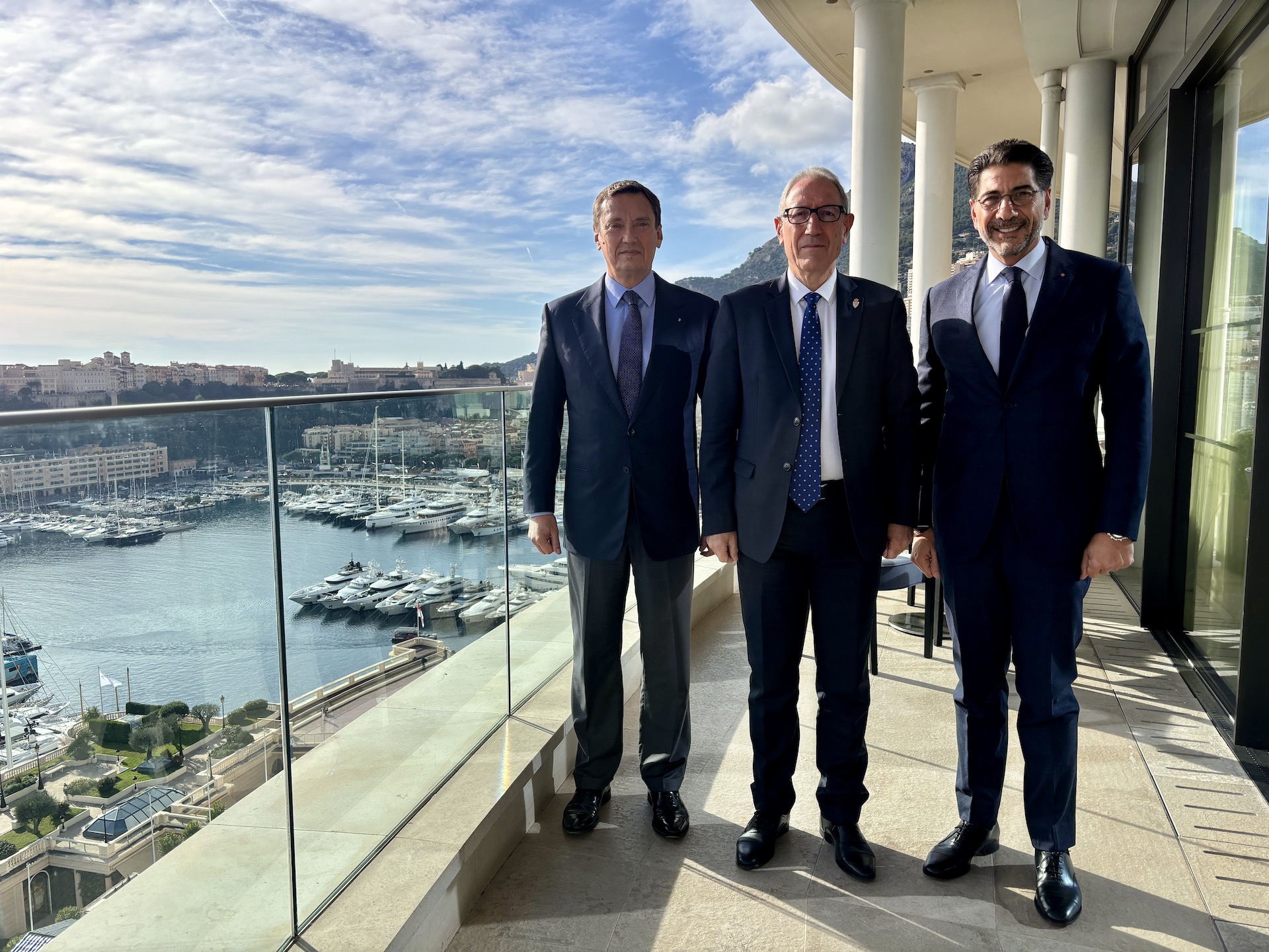 28 novembre 2024 – le Président et le Président d’Honneur de l’A.C.H.M ...